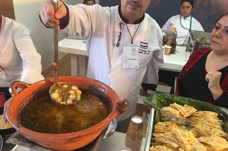 El vori vori, el mbeju y el cocido se lucieron en México