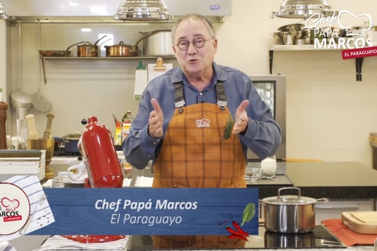 El Chef Papá Marcos arrasa en las redes